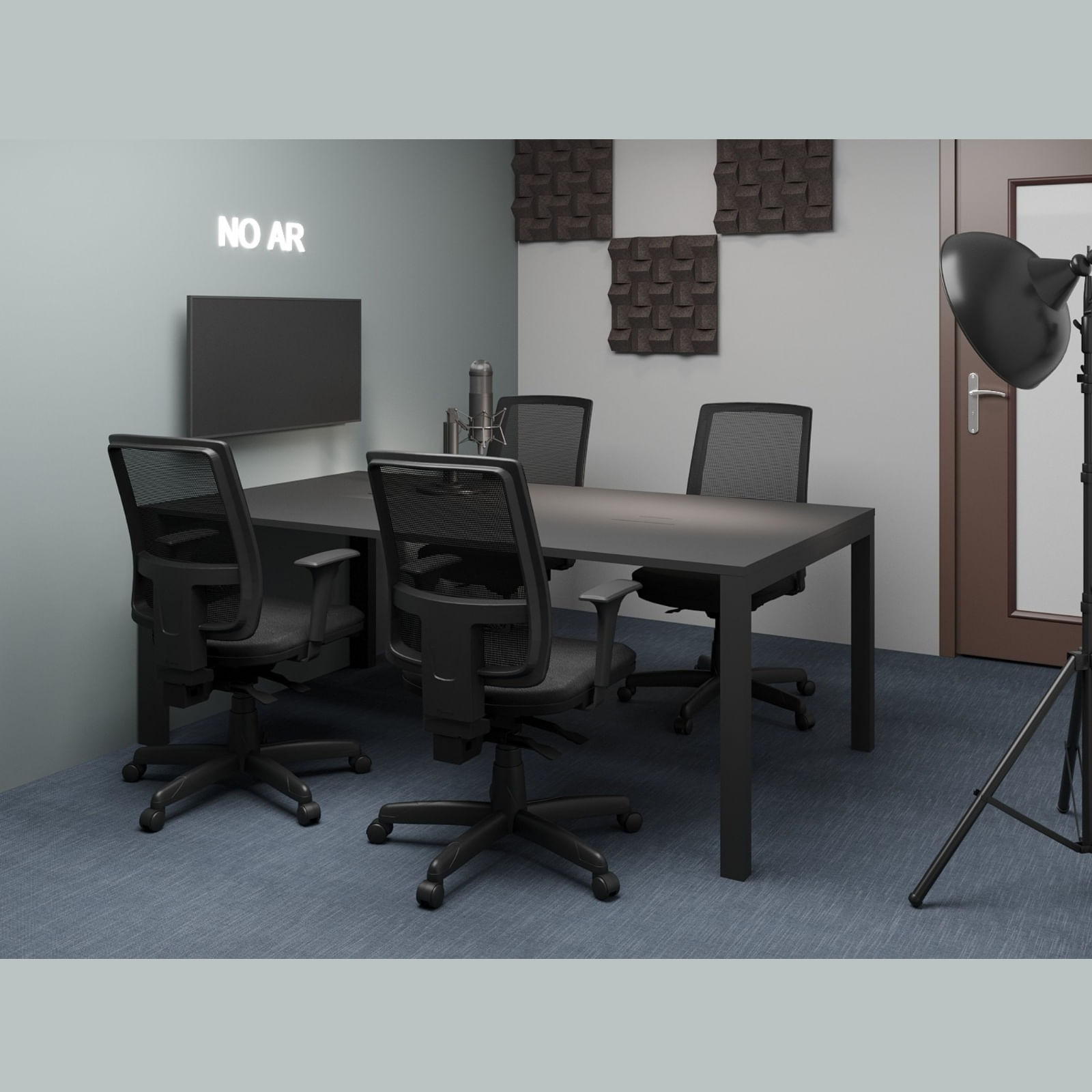 Cadeira Presidente Brizza Couro Preto Relax - Plaxmetal - Acimaq ...