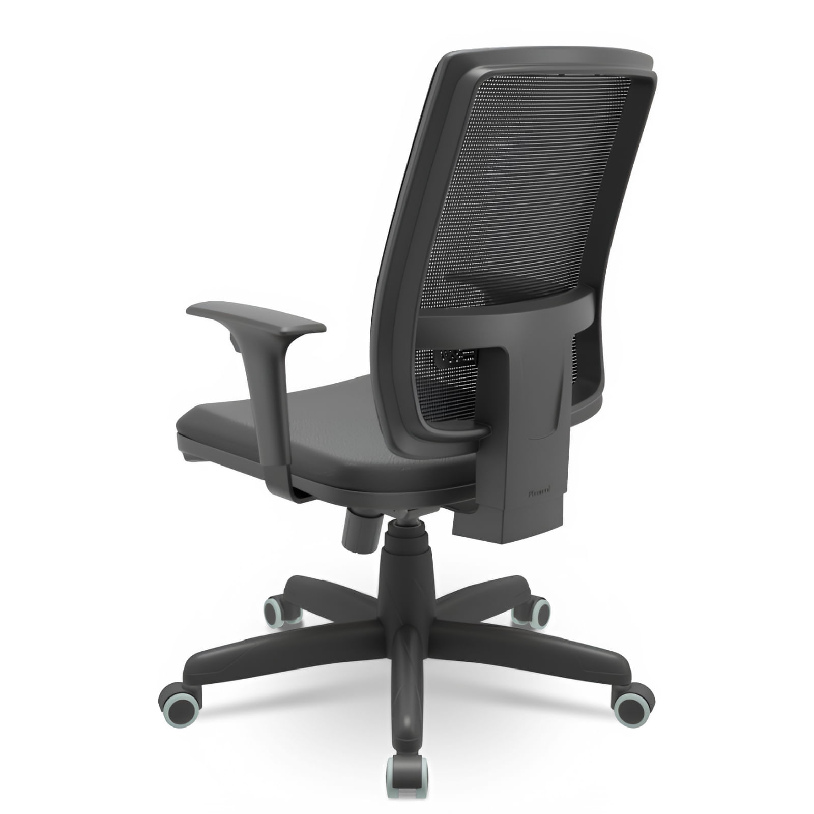 Cadeira Presidente Brizza Couro Preto Relax - Plaxmetal - Acimaq ...